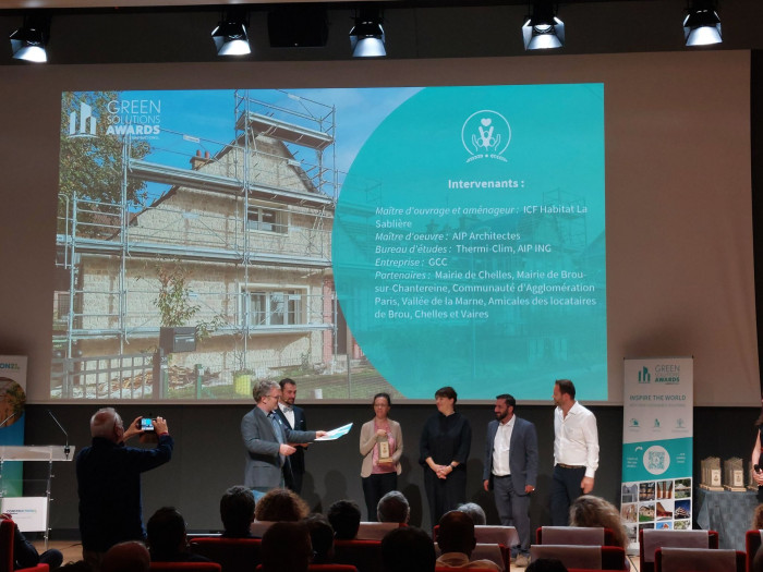 ICF Habitat La Sablière récompensé aux Green Solutions Awards - ICF Habitat